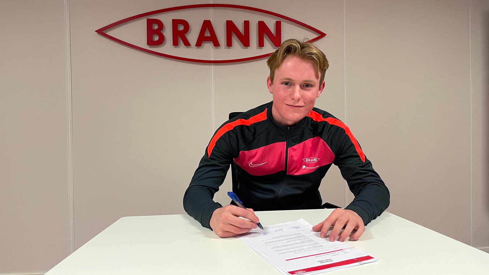 Haaland har signert proffkontrakt / Brann Haaland har signert proffkontrakt / Brann